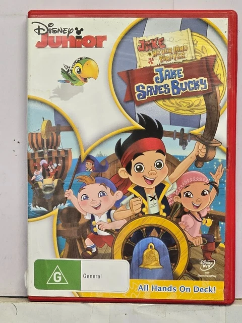 JAKE AND THE Never Land Pirates (DVD) Disney cartoon kids - New Sealed ...
