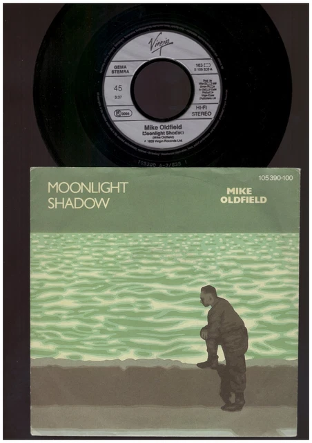 MIKE OLDFIELD - Moonlight Shadow - Rite Of Man - 7 Inch Vinyl Single ...