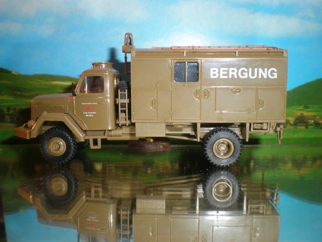 BREKINA # 4646 # Magirus Deutz Mercur 125 A LKW GKW # H0/1:87 # LSHD, THW, ZS # EUR 6,70 ...
