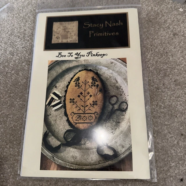BN STACY NASH Primitives Boo To You tableau point de croix épingleur ...