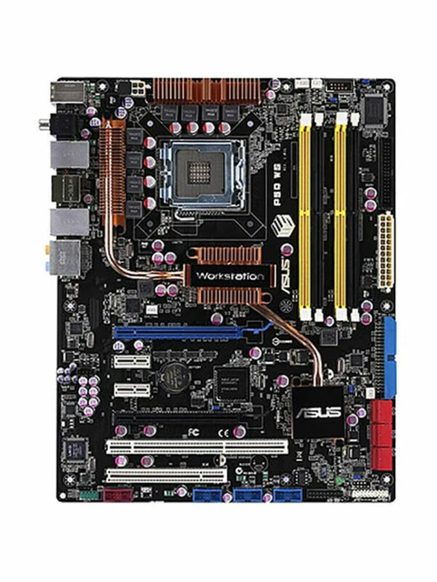 ASUS P5Q WS Socket T/LGA 775 Motherboard Intel P45 DDR2 ATX USB2.0 ...