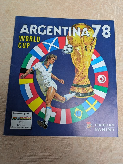 PANINI FIFA COUPE du monde ARGENTINE 78 - Album vide, empty. TBE EUR ... PANINI FIFA COUPE du monde ARGENTINE 78 - Album vide, empty. TBE EUR ...