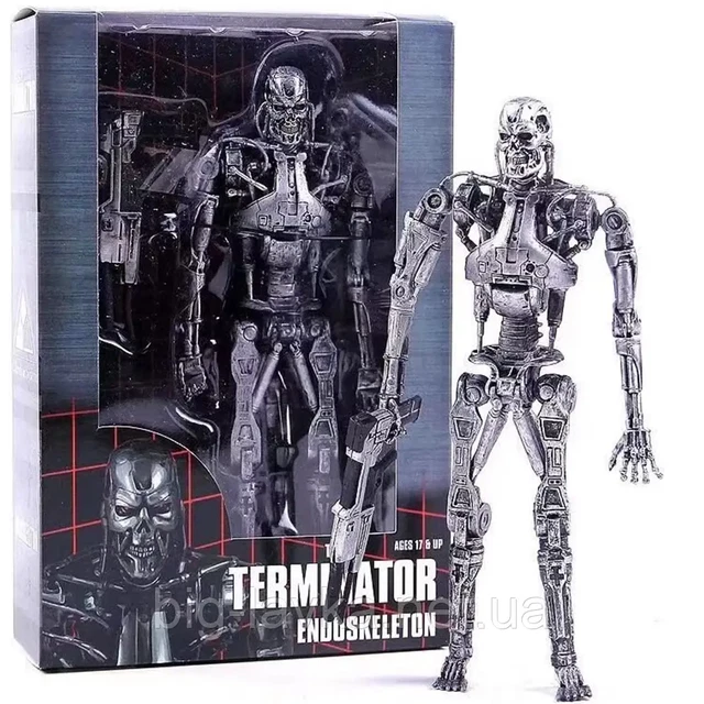 NECA TERMINATOR ENDOSKELETON T800 action figure 7-Arnold-Schwarzenegger ...