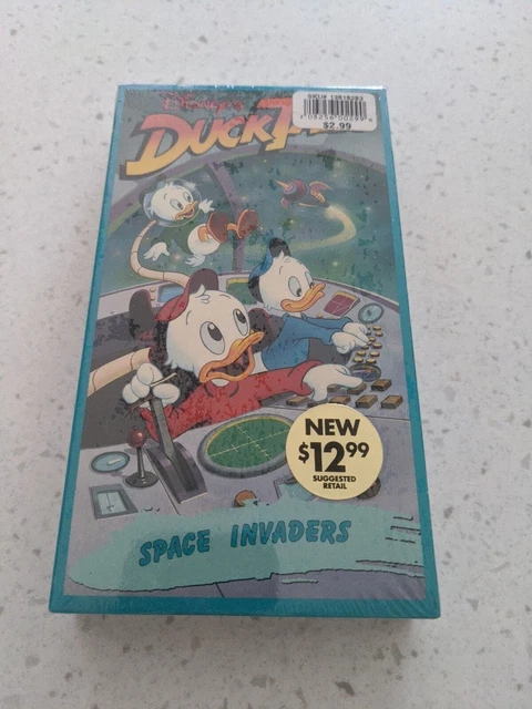 DISNEYS DUCKTALES - Space Invaders (VHS, 1990) DISNEY $28.57 - PicClick CA