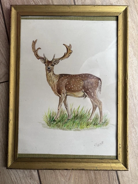 TABLEAU ANCIEN SIGNÉ EUR 20,00 - PicClick FR