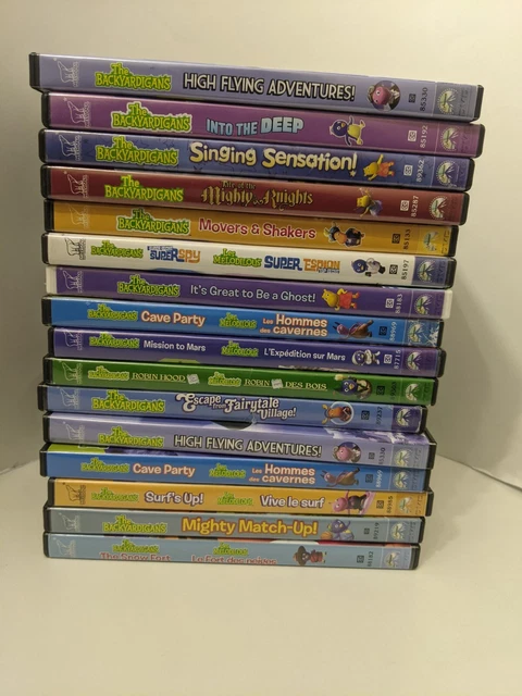 LOT OF 16 The Backyardigans DVDs: Nickelodeon , Children/Kids Movies ...