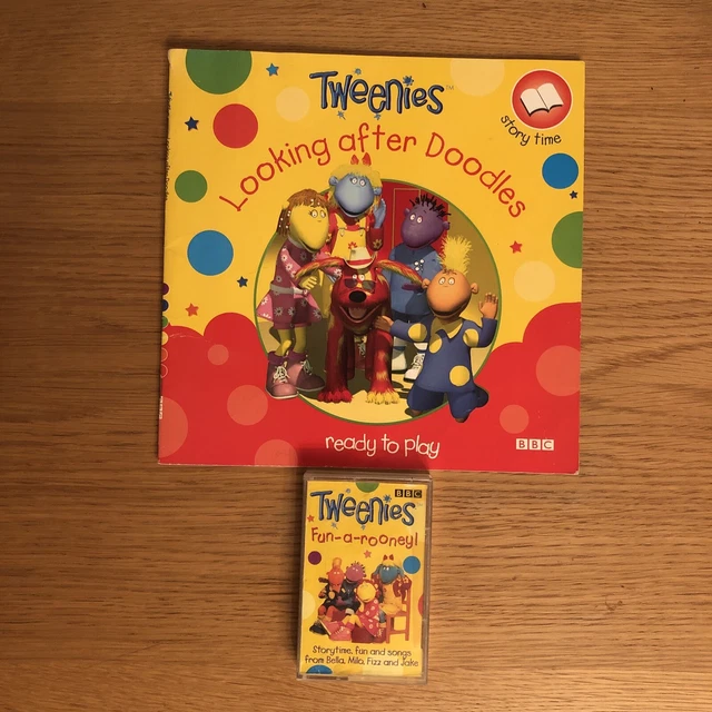 BBC TWEENIES FUN-A-ROONEY Audio Cassette 1999 &'Free' Looking After ...