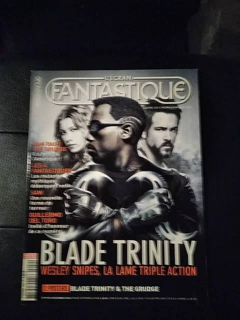 MAGAZINE L'ECRAN FANTASTIQUE N°249 Blade Trinity 2 Posters 2004 Sommaire EUR 15,00 - PicClick FR