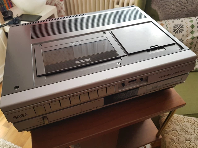 SABA VHS VIDEORECORDER 6010 (ca 1982?) Toploader EUR 110,00 - PicClick DE