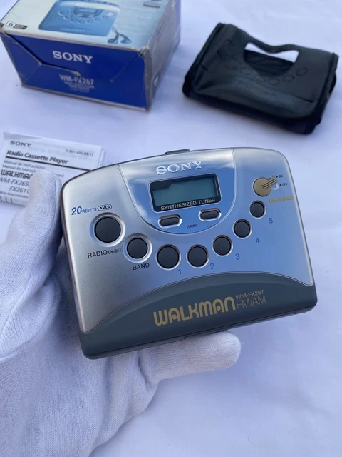 SONY WALKMAN WM-FX195 MegaBase Cassette Player AM FM Radio READ EUR 22 ...