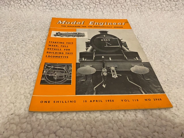 MODEL ENGINEER MAGAZINE #2968 Jubilee Lms 2425 Locomotive. Caloric Ship ...
