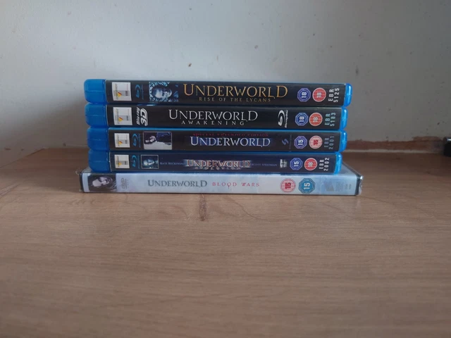 UNDERWORLD 1-5 (BLU-RAY + DVD) £21.99 - PicClick UK