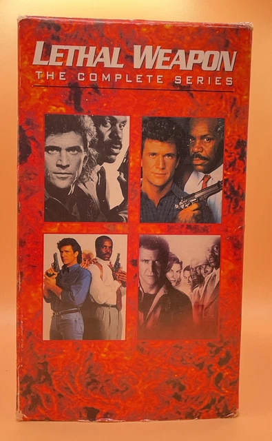LETHAL WEAPON THE Complete Series 1-4 VHS 4 Tape Box Set 2 & 3 are ...