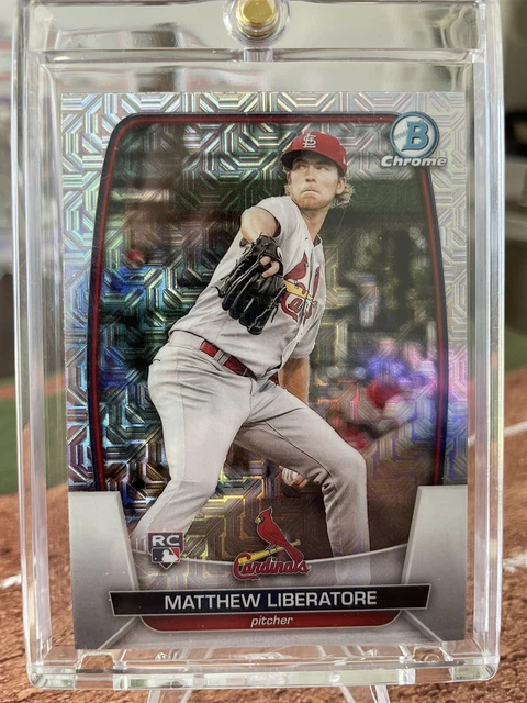 MATTHEW LIBERATORE 2023 Bowman Mega Box Baseball #48 Rifrattore Mojo RC ...