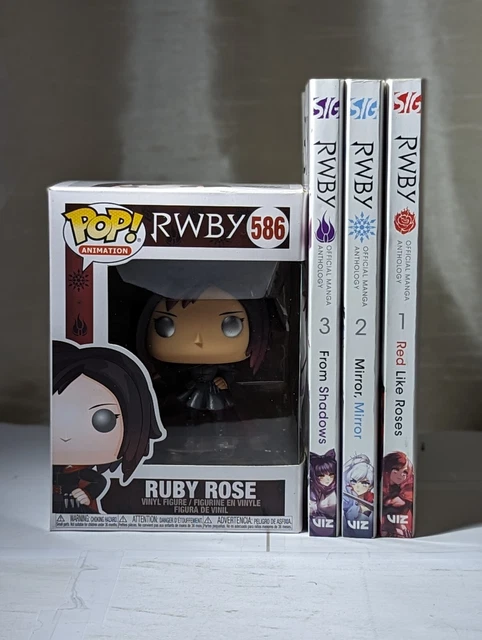 FUNKO POP: #586 Ruby Rose: RWBY: Animation.+ Rwby Official Manga Anth ...