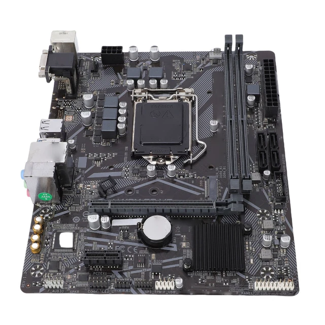 H410M V3 S2 M ATX Motherboard Dual Channel DDR4 DIMM PCI E 3.0 Serial ...