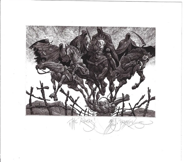 JULIAN JORDANOV: EXLIBRIS für Walter Humplstötter, "apokalyptische ...