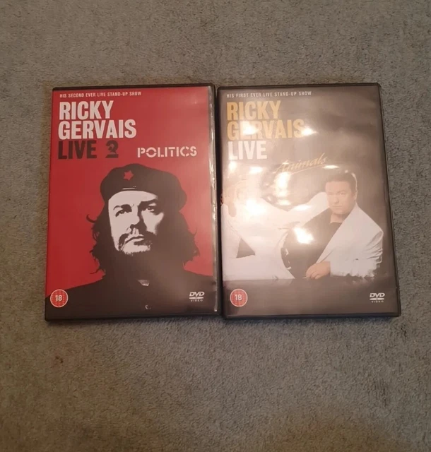 RICKY GERVAIS LIVE - Animals/Politics (DVD, 2006) EUR 8,27 - PicClick ES