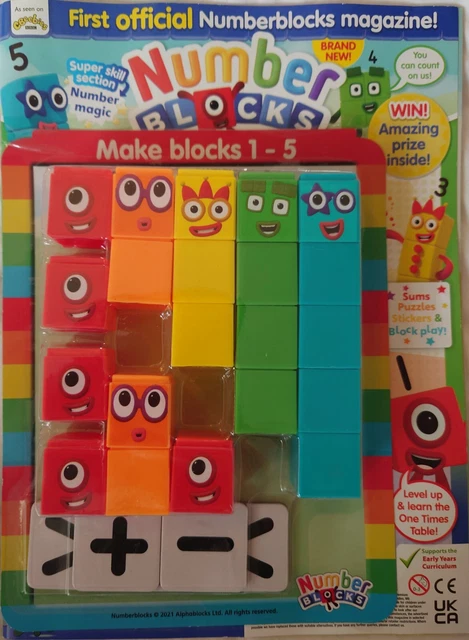 NUMBERBLOCKS TOYS ,1-15 Number Blocks. gift 100% GENUINE, alphablocks ...