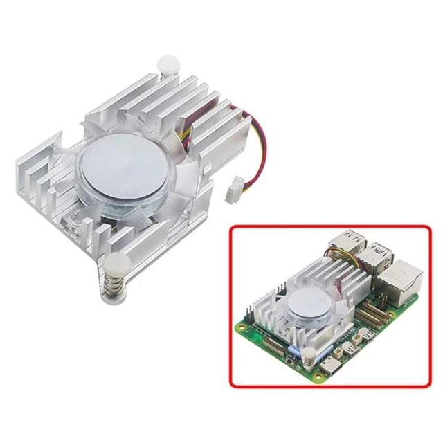 HEATSINK FOR RPI 5 Dedicate Active Cooling Fan Heat Sink Heat ...