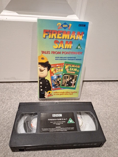 FIREMAN SAM 2 On 1 - Bbc Vhs Video - Tales From Pontypandy - Childrens ...
