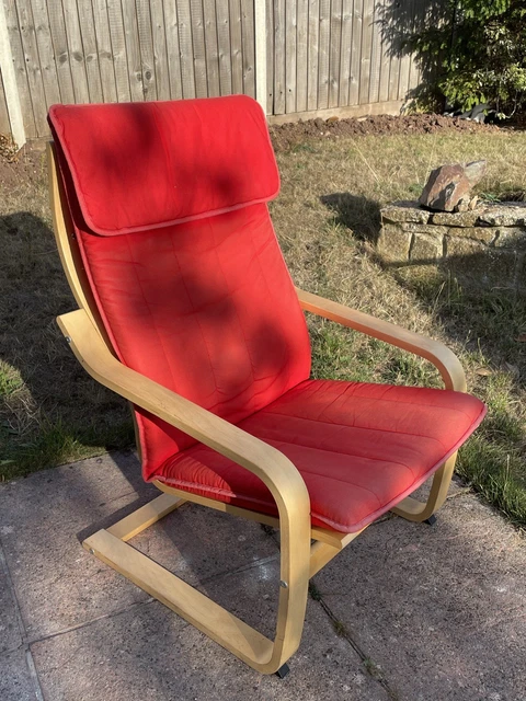 IKEA POANG CHAIR (One Of Two Available) £16.13 - PicClick UK