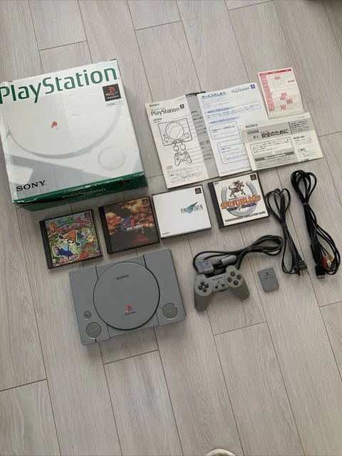 CONSOLE PS1 PLAYSTATION en boîte SCPH-5500 Système testé par SONY -NTSC ...