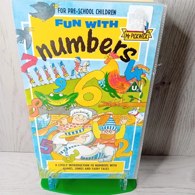 FUN WITH NUMBERS Vhs - Rare Retro Movie Tape £18.88 - PicClick UK