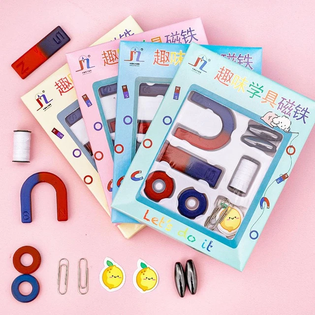 SCIENCE MAGNET SET Science Experiment Tool Educational Physics B0 For ...