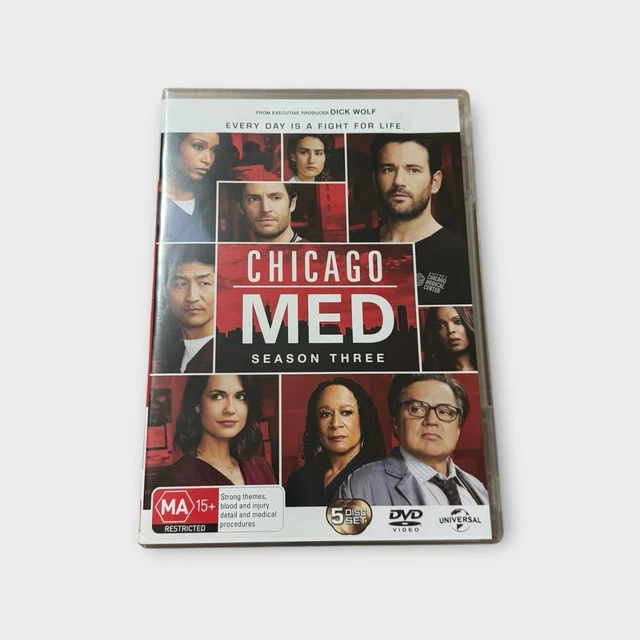 CHICAGO MED SEASON Three Yaya Dacosta Lorena Diaz Brian Tee Region 4 ...
