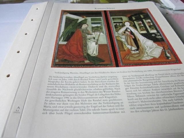 KÄRNTEN ARCHIV 3021A Verkündigung Mariens Maria im Graben Vorderberg ...