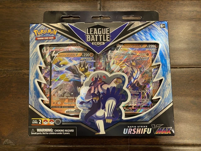 POKÉMON TCG RAPID/SINGLE Strike Urshifu VMAX League Battle Deck Set Of ...