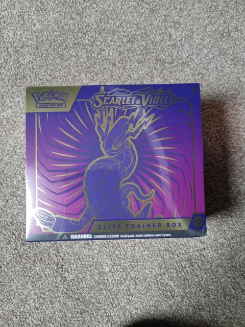 POKEMON SCARLET & violet (base set) elite trainer box (violet) $59.45 ...