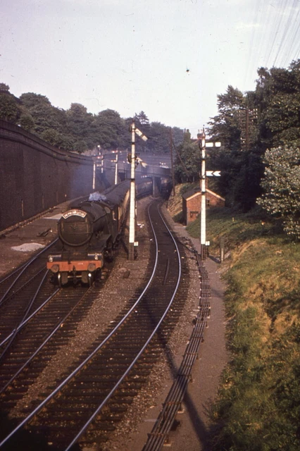 35MM RAILWAY SLIDE: COLOUR-RAIL: BRE 85: CLASS A3: 60054 PRINCE OF ...