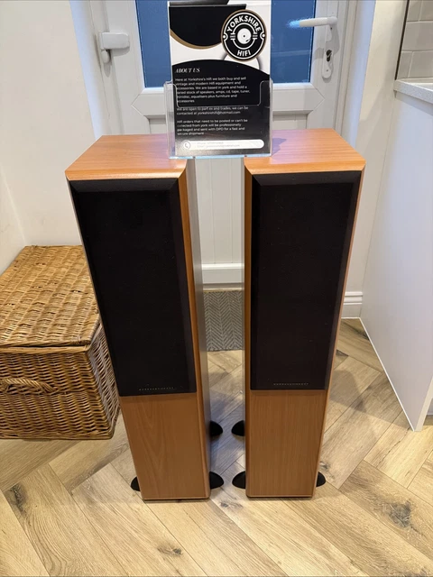 MORDAUNT SHORT MS 906 Floor Standing Speakers - Oak - Vintage Hifi ...