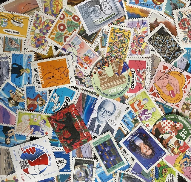 LOT DE 70 timbres de France année 2025 - tous différents! FR Stamps ...