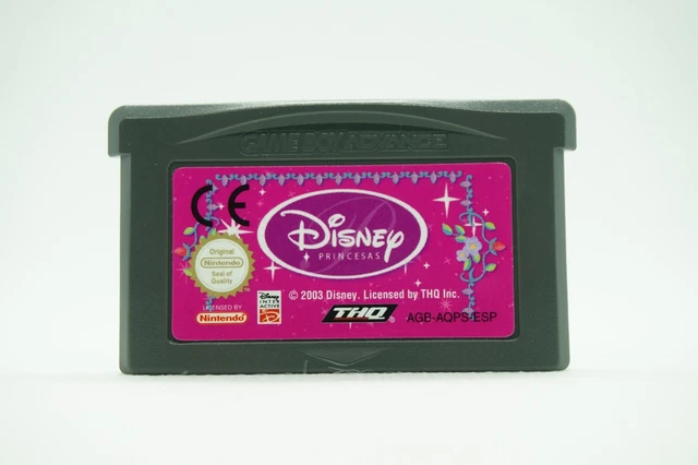 DISNEY PRINCESAS NINTENDO Gameboy Advance GBA Game Boy ESP THQ Genuine ...