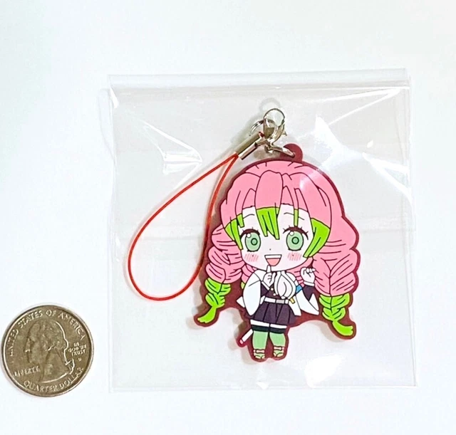 MITSURI KANROJI DEMON Slayer Rubber Strap Mascot Keychain Charm ...