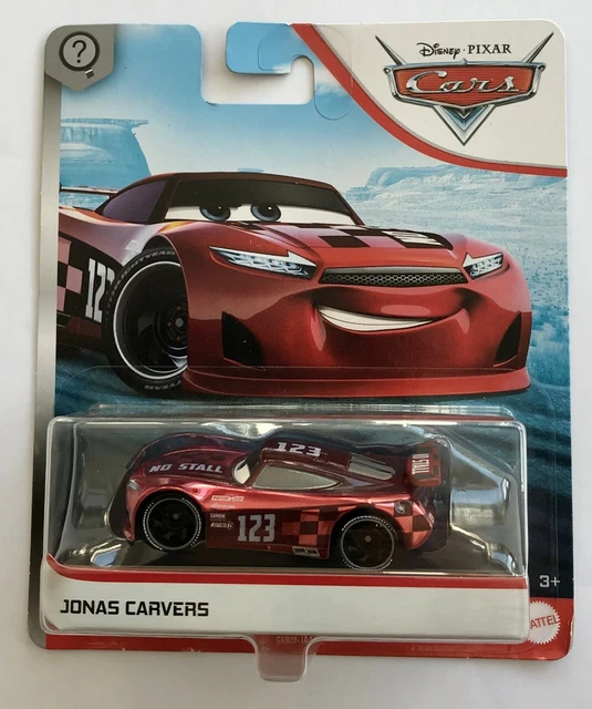 DISNEY PIXAR CARS 3 Scavenger Hunt Chase Metallic JONAS CARVERS Next ...