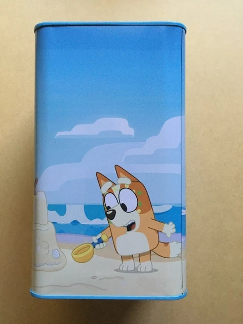 ~ BLUEY MONEY Box ~ Bluey & Bingo ~ Money Tin ~ EUR 21,42 - PicClick DE