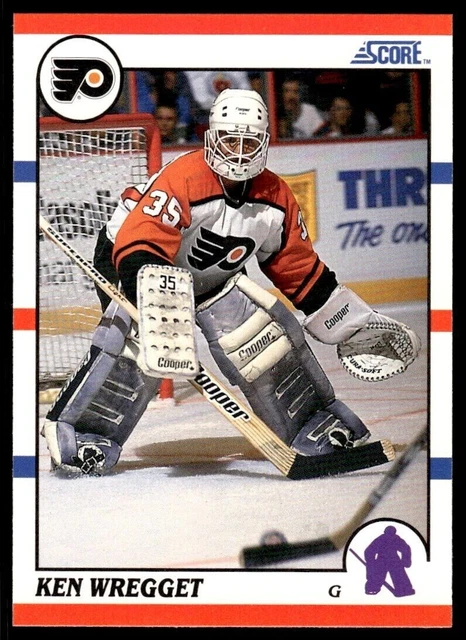 1990-91 CARTE À collectionner SCORE NHL HOCKEY #263 - Ken Wregget ...