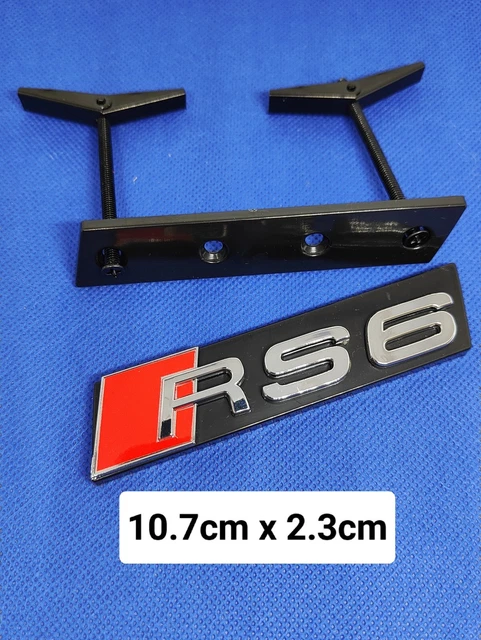 RS6 LOGO EMBLÈME Avant calandre chrome EUR 31,99 - PicClick FR