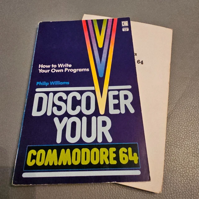DISCOVER YOUR COMMODORE 64 Book By Philip Williams - Melbourne House ...