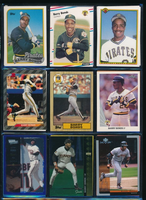 LOTTO (17) BARRY Bonds 1987 Topps #320 55 620 322 157 181 2 590 ecc ...