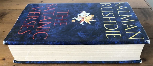 THE SATANIC VERSES Salman Rushdie 1st UK Edition 1988 Viking Penguin HC ...