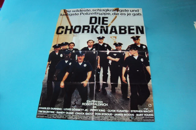 DIE CHORKNABEN -JAMES Woods, Randy Quaid Louis Gossett jr Filmplakat ...
