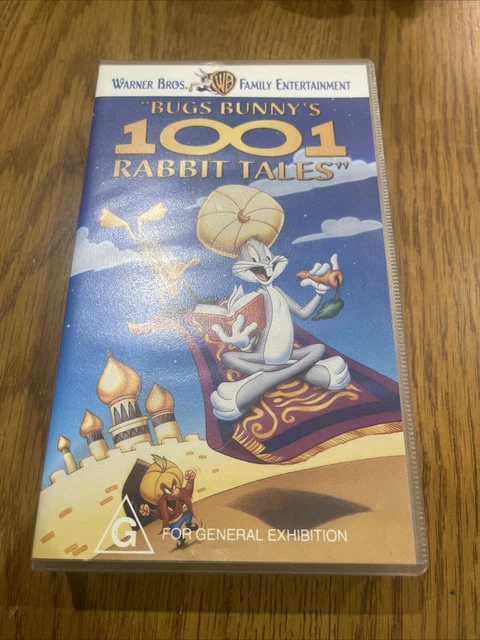 BUGS BUNNY'S 1001 Rabbit Tales VHS VIDEO TAPE (1982 Looney Tunes kids ...