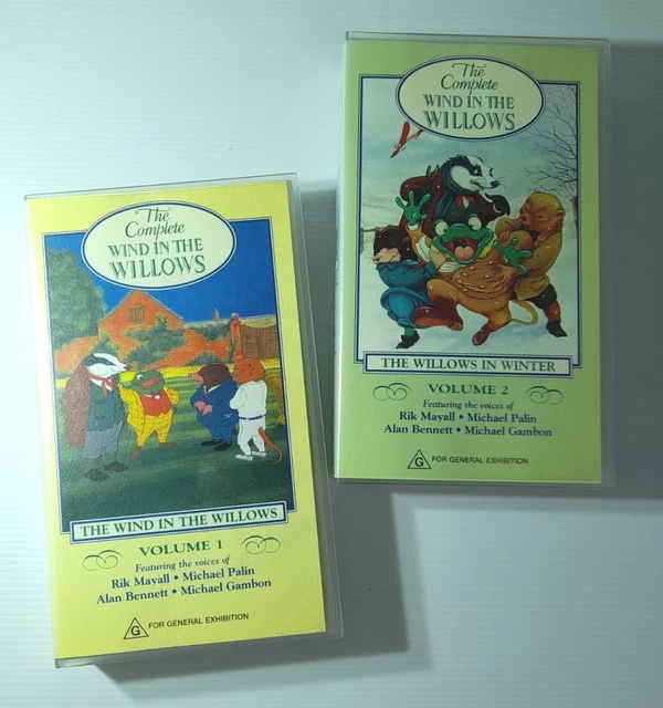 THE COMPLETE WIND in the Willows VHS - BRAND NEW! Vol 1 & Vol 2 EUR 14 ...