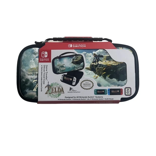 NINTENDO ZELDA TEARS OF THE KINGDOM Deluxe Travel Case Switch £16.82 ...