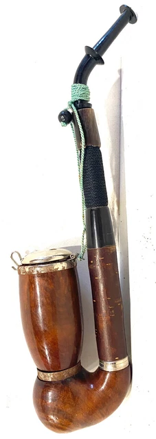 ANCIENNE PIPE À Tabac époque ww2 retrouvée dans uniforme d'un soldat ...